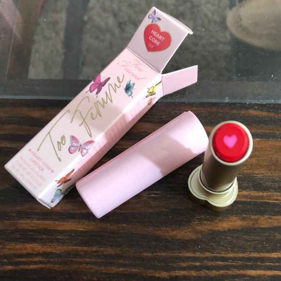 Too Faced | Makeup | New Too Faced Too Femme Heart Core Lipstick In ...